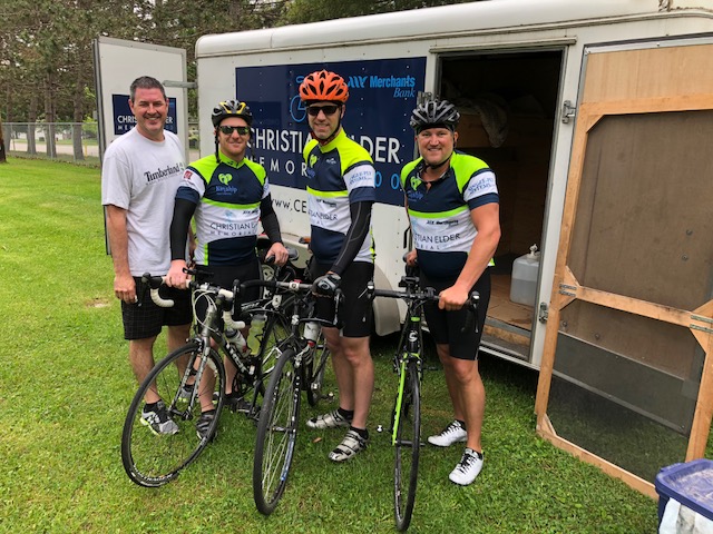 On a Mission – Christian Elder Memorial 900 Bike Ride